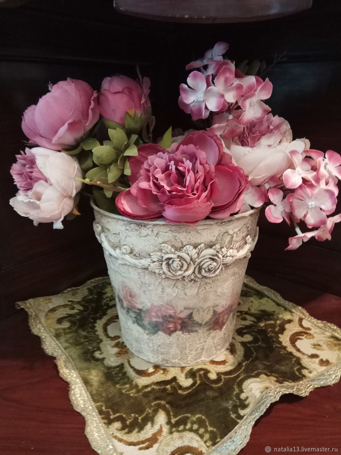 Кашпо: "Каменное" в интернет-магазине Ярмарка Мастеров по цене 3500 ...