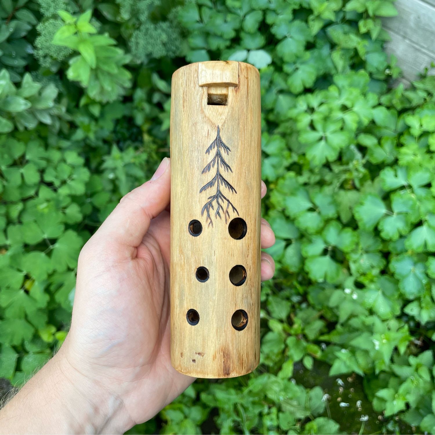 Деревянная окарина из вяза в тональности G 432 Hz в интернет-магазине ...