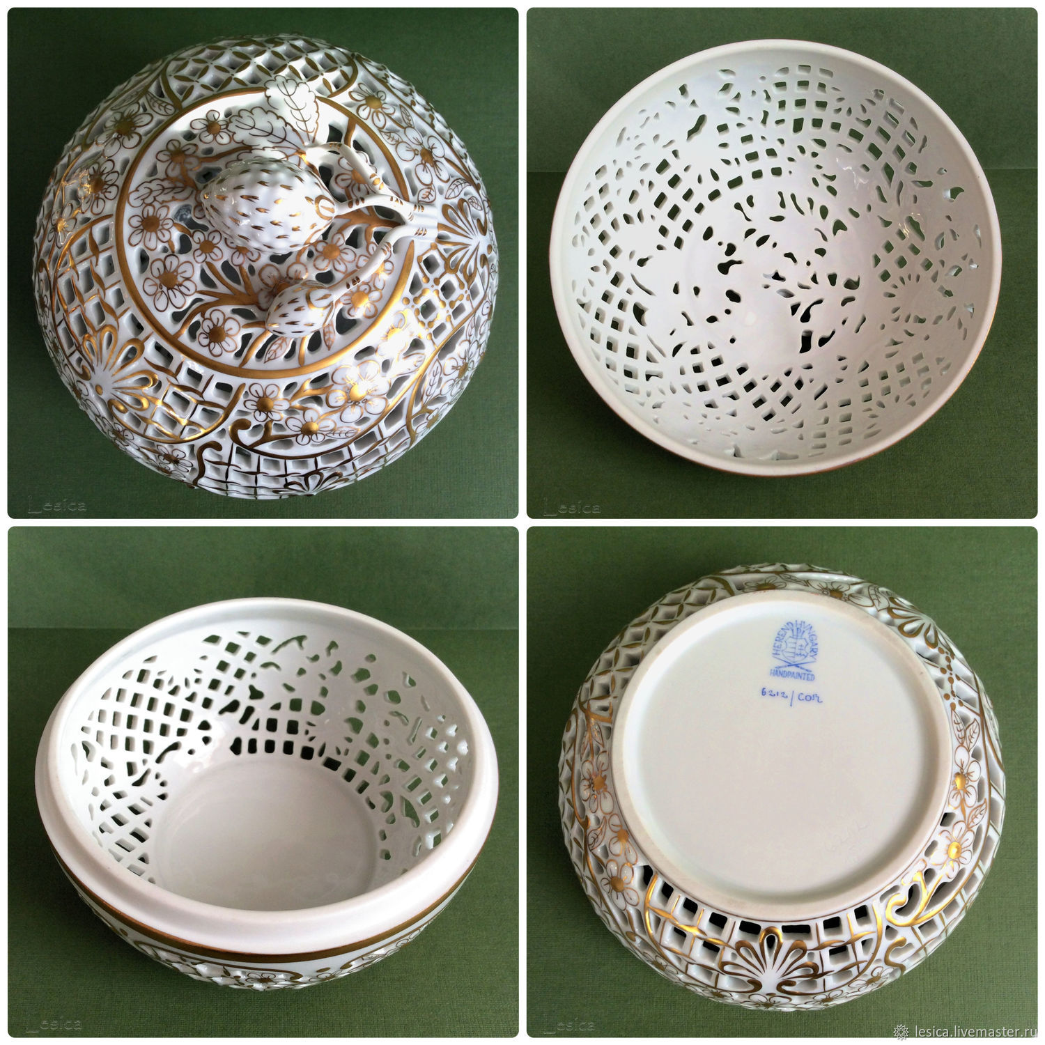 Винтаж: Большая шкатулка Herend Венгрия 60-е гг в интернет-магазине на ...