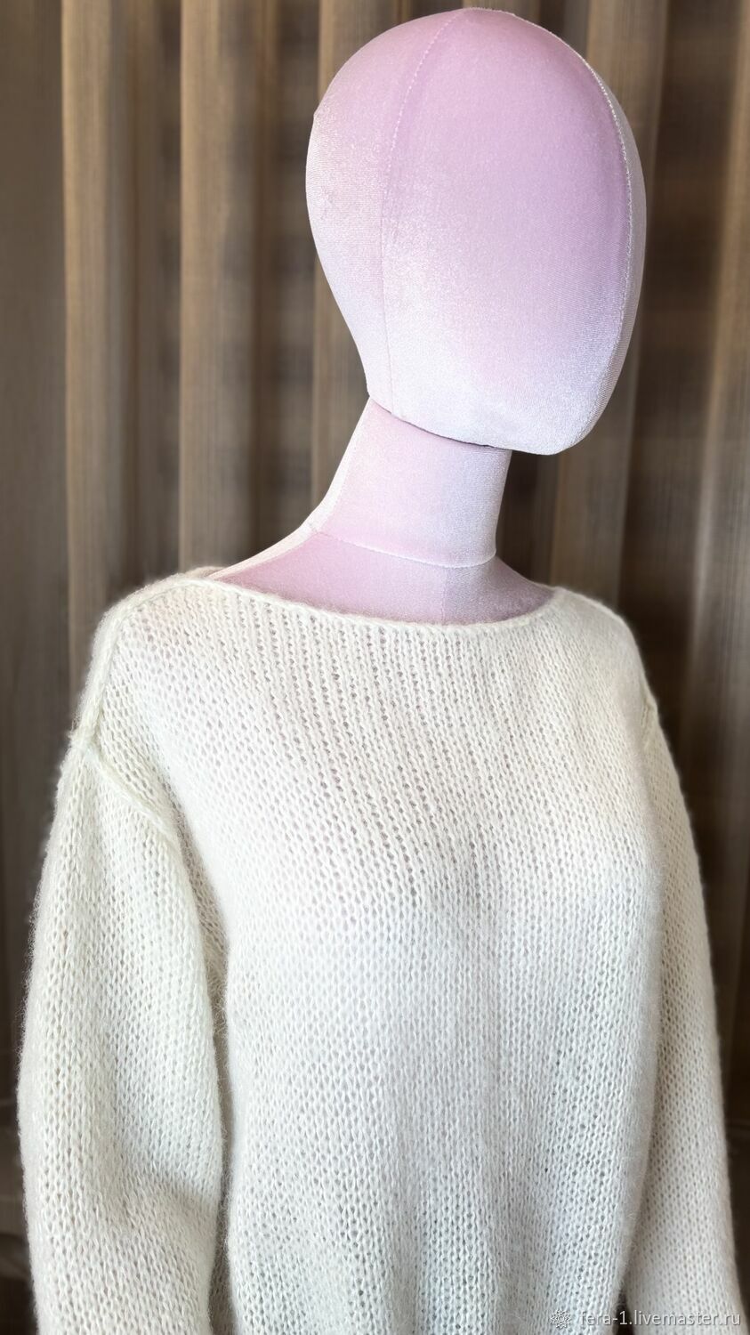 Свитер из альпаки и мохера на заказ в интернет-магазине Ярмарка Мастеров по цене 6300 ...