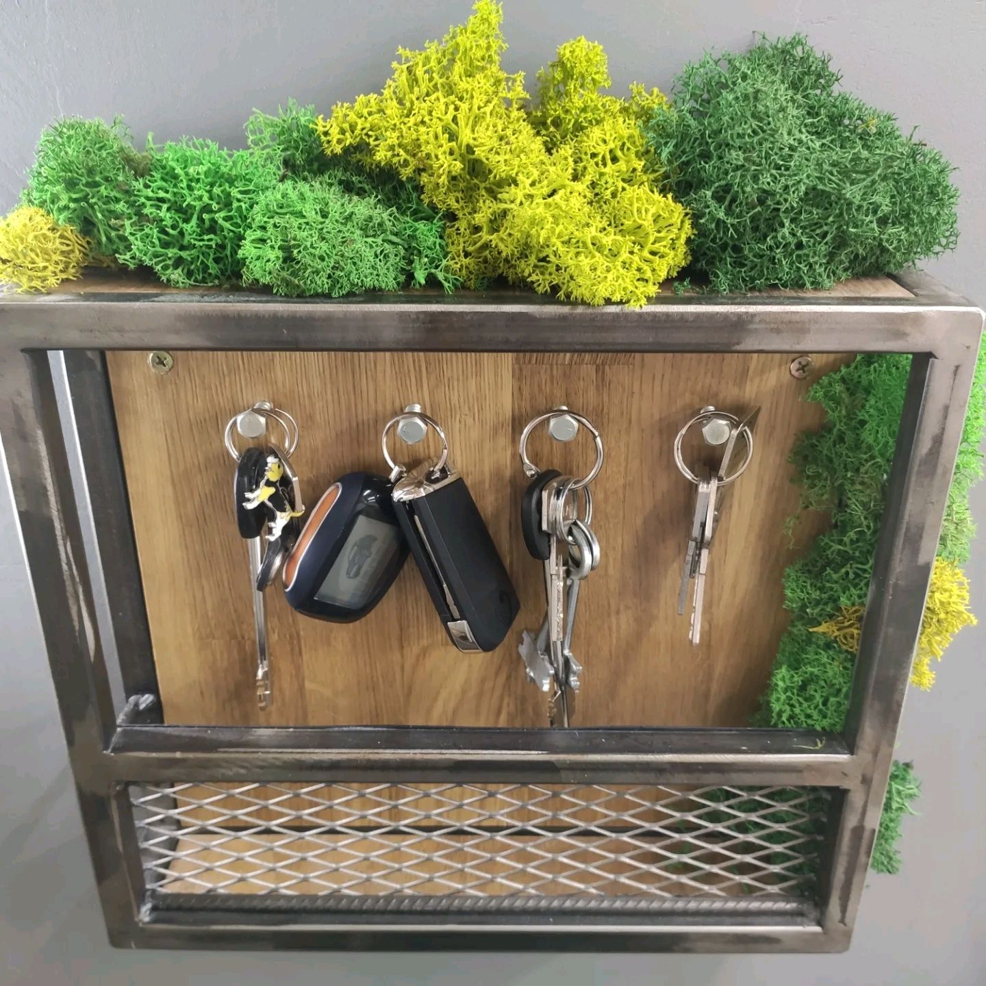 Ключница в стиле лофт в интернет-магазине Ярмарка Мастеров по цене ...