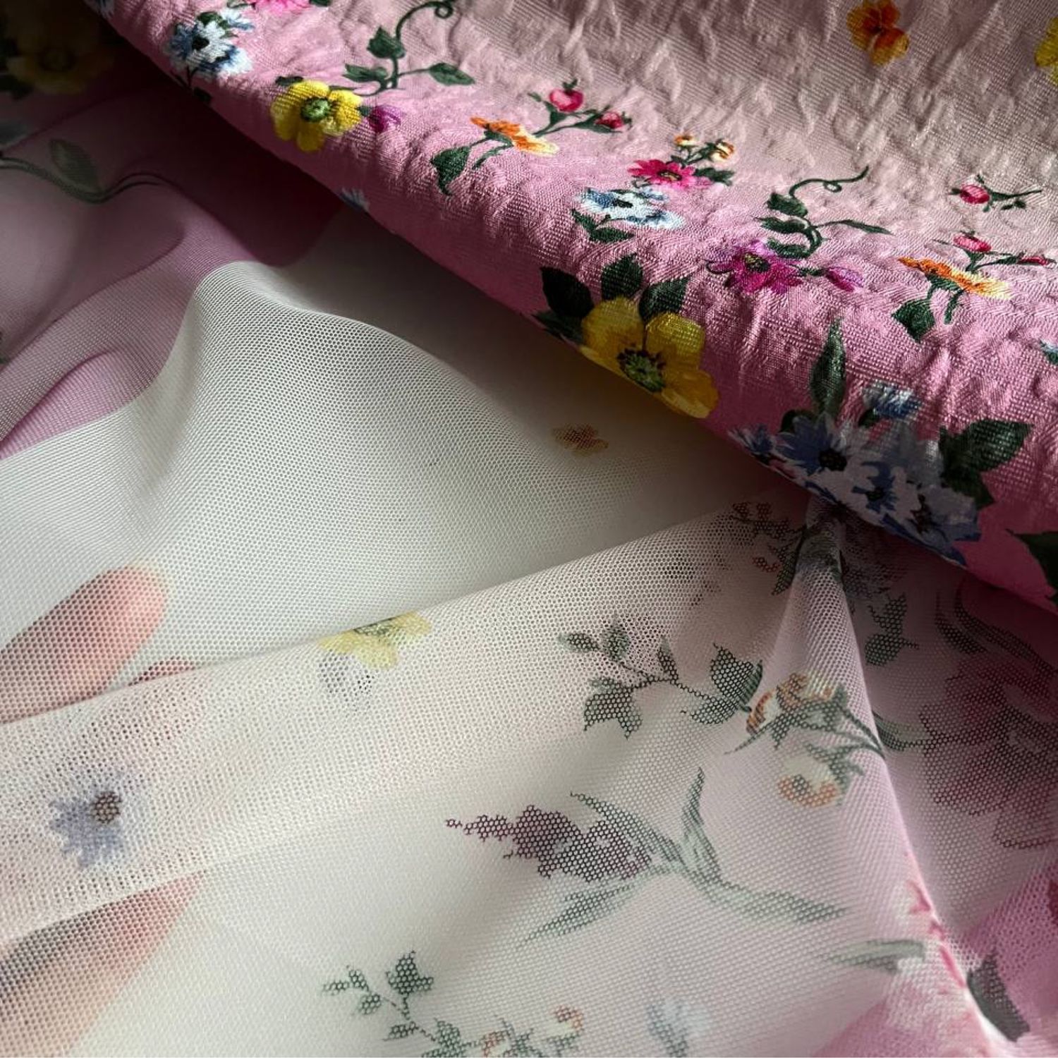 Сетка (фатин) с принтом Monnalisa купить в интернет-магазине Ярмарка ...