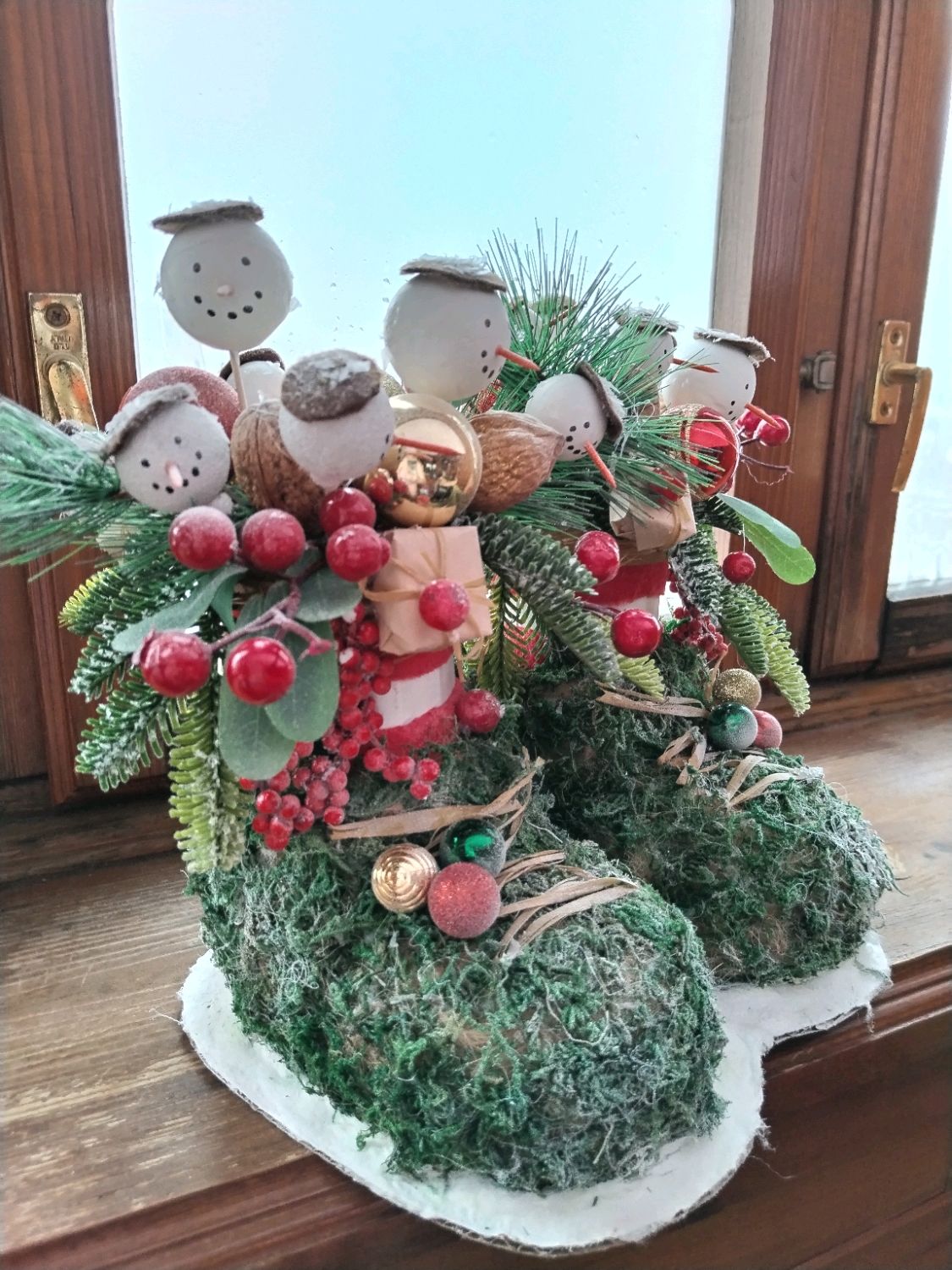 Новогодние сапожки. Очаровательные сапожки для декора и т.д купить в интернет-магазине Ярмарка ...