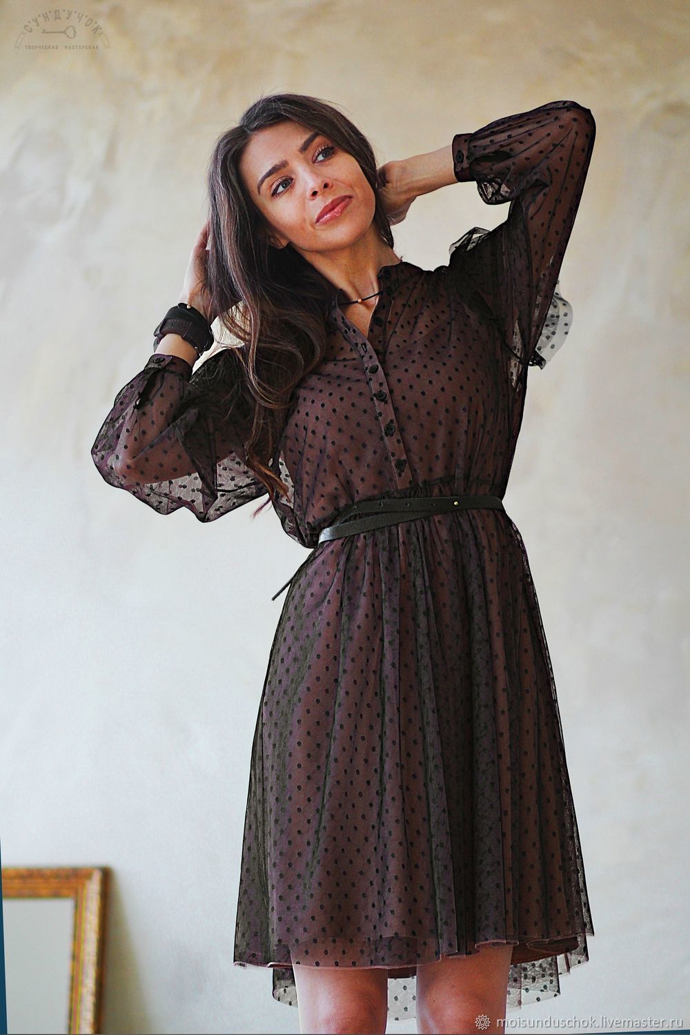 Платье " Вуаль снов" в интернет-магазине Ярмарка Мастеров по цене 15500 ...