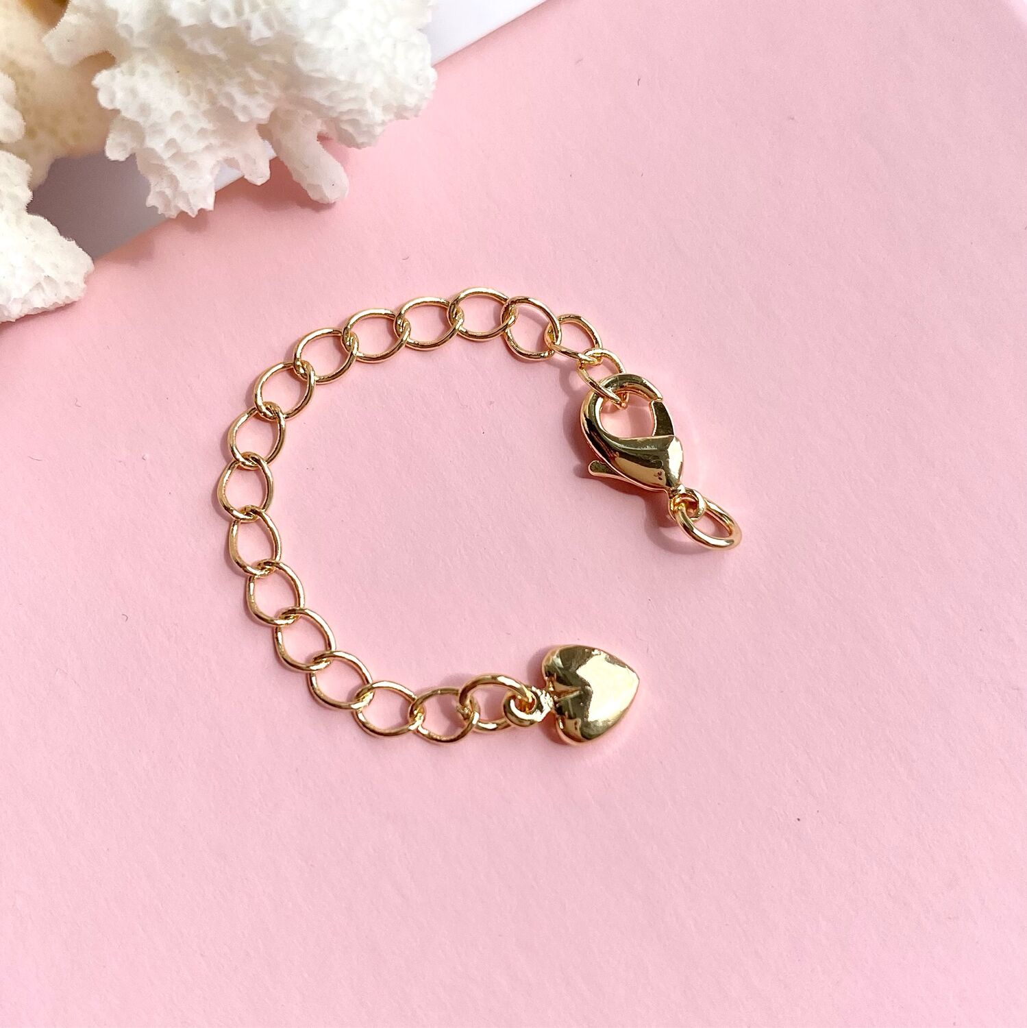 Карабин 10 мм с удлинителем, позолота по латуни купить в интернет ...